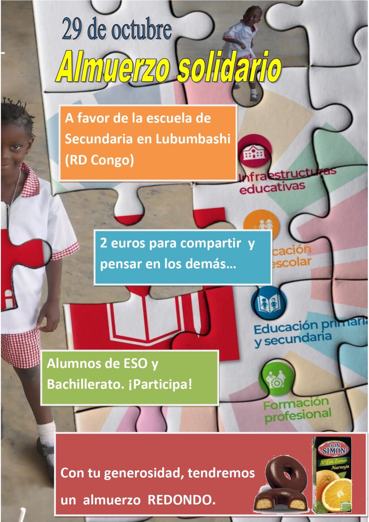 Almuerzo solidario en Valencia - Voluntariado internacional para el ...